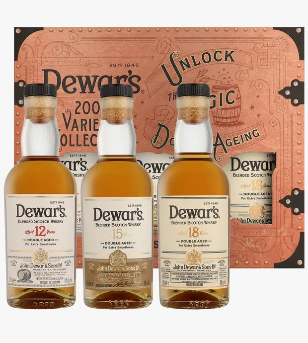 Dewar's Variety Collection 3 x 0,2 Liter Probierset