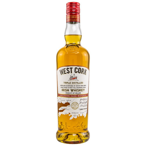 West Cork Bourbon Cask Triple Distilled Irish Whiskey