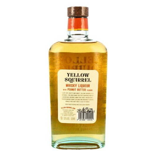 Yellow Squirrel Peanut Butter Whisky Liqueur